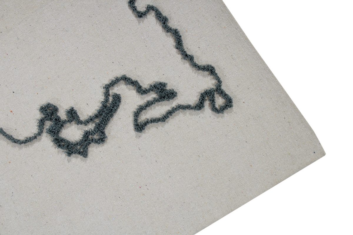 Wall Hanging Canvas Map | Martin and Ella