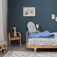 Hand Quilted Blanket-Cornflower Blue | Martin and Ella
